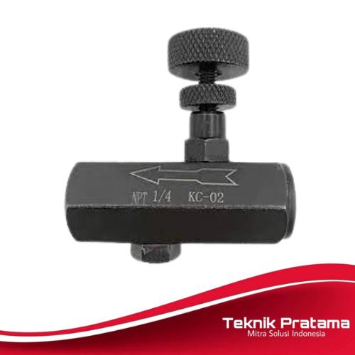 Jual Hydraulic Flow Control Valve / Throttle Valve Type KC / PT / SCIT ...
