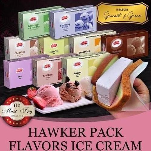 Jual Singaporean Orchard Hawker Uncle Ice Cream / Es krim potong ...