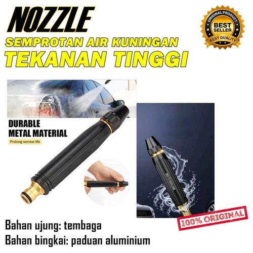 Promo Kepala Selang Semprotan Air Kuningan Cuci Steam Motor Mobil Taman ...