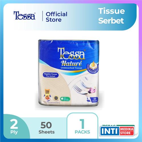 Promo TESSA - Tissue NAPKIN LUNCH UNBLEACHED 50s | Tisu Serbet ...