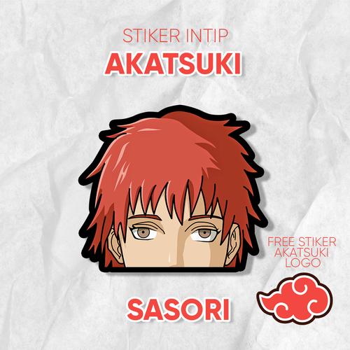 Jual Stiker Intip Akatsuki Anime Naruto / Sticker Waterproof - Sasori ...