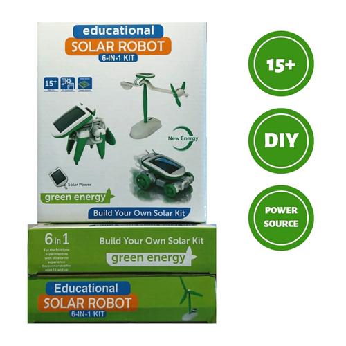 Jual Robot Solar Kit 6 in 1 Mainan Edukasi Merakit Robot - Jakarta ...