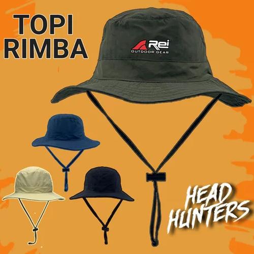 Jual Topi Gunung Rimba Outdoor Hiking Hutan Camping Hat Tali logo ...