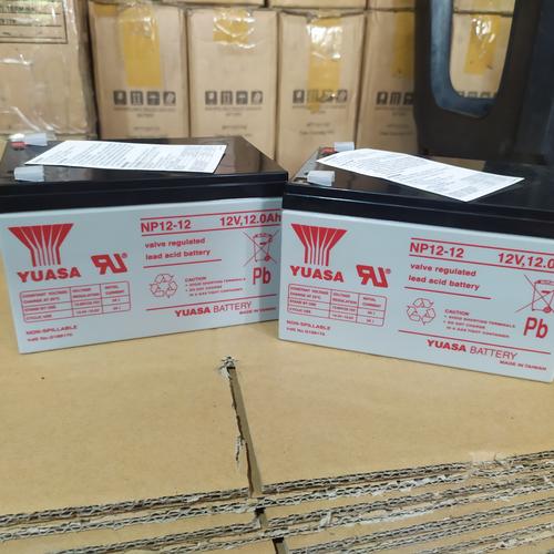 Jual BATTERY yuasa 12volt 12ah original ups. taiwan - Jakarta Timur ...