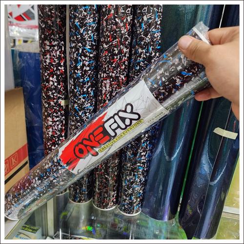 Jual Sticker Bahan Striping Decal Motif Carbon Forged Karbon Forged ...