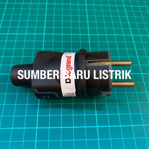 Jual Legrand Plug Steker Karet 16A 2Pin IP44 Colokan Kontra Rubber ...