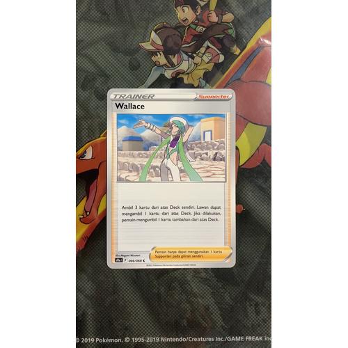 Jual wallace 1 KARTU pokemon tcg card Indo set arkana memuncak - Kota ...