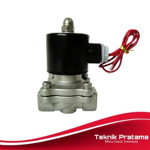 Jual Solenoid Valve Stainless Steel Selenoid Valve SS 2 Way Normal Close - Dc 24, 1/4 Inch ...
