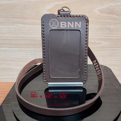 Jual Id Card Kulit BNN Id Card BNN - Coklat Tua - Jakarta Pusat - Asn ...