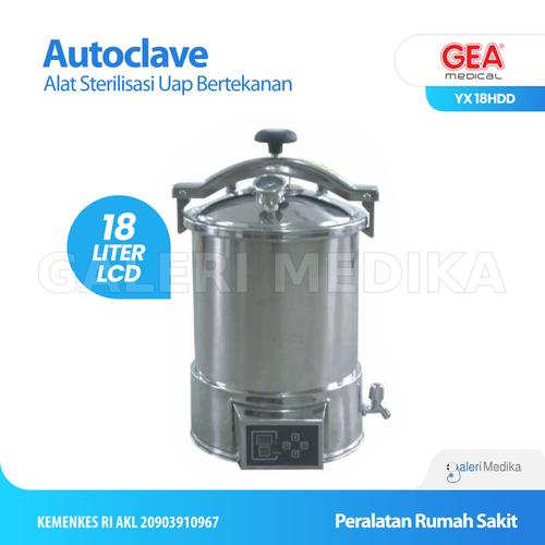 Jual Autoclave GEA YX-18HDD Pressure Steam Sterilizer / Autoclaf 18 ...