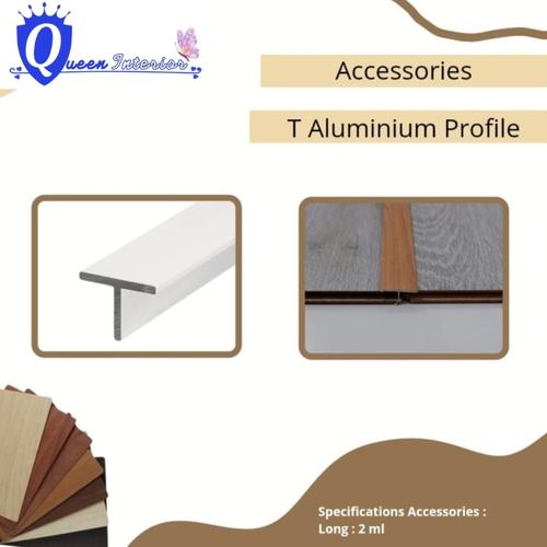 Jual Accesories List Parquet SPC Vinyl ALUMUNIUM T Profile L Profile ...