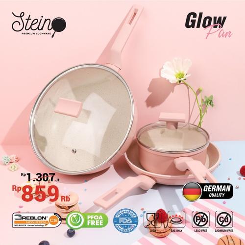Jual Glow Pan Steincookware Original Komplit - Wok 26Cm Lid - Kota ...