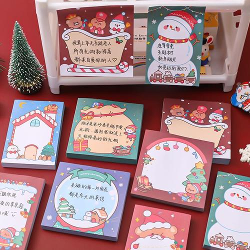 Jual STICKY NOTE INS NATAL MERRY CHRISTMAS/ MEMO STICKY NOTE 50 LEMBAR ...