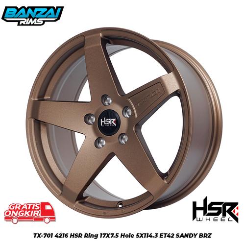Jual Velg HSR TX-702 Terbaru Ring 17 Untuk Xpander HRV Rush Camry ...