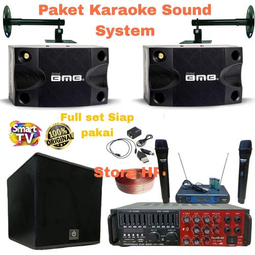 Jual Paket Speaker Karaoke BMB Sound System original subwofer 12 " inch ...