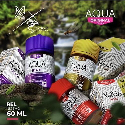 Jual AQUA ORIGINAL SERIES 60ML BY SEMBILAN NAGA AND MAXBREW_INDONESIA ...