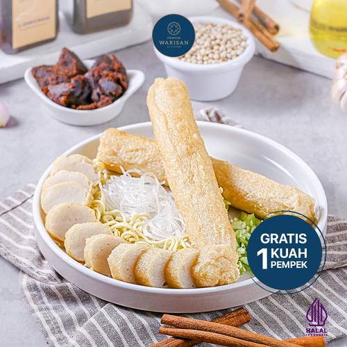 Jual Pempek warisan enak nikmat lenjer besar (frozen) - paket - PLB5 ...