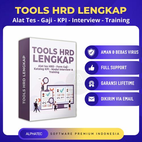 Jual Tools HRD - KPI SOP HRD Form Tabel Gaji Modul Interview - Kab ...