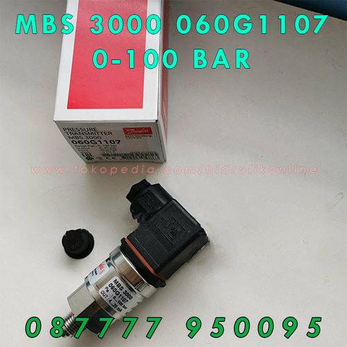 Jual MBS 3000 100 BAR 060G1107 PRESSURE TRANSMITTER DANFOSS MBS3000 ...