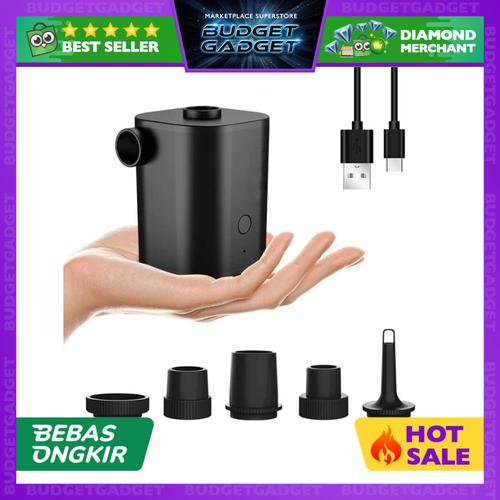 Promo KOZITECH Pompa Angin Mini 2in1 Tiup Vacuum Electric 25W ...