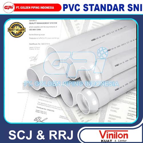Jual Pipa PVC SNI S-63 SCJ 1/2" sd 1-1/2" Merk VINILON - 20mm (1/2 ...