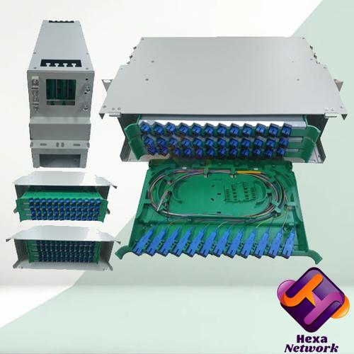 Jual Fiber Optic ODF 48 Core Full Set (SC Adapter,SC Pigtail,Sleeve ...