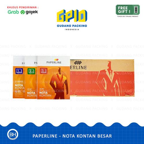 Jual (GOSEND/GRAB) PAPERLINE - Buku Nota Kontan Besar Rangkap (1/ 2/ 3 ...
