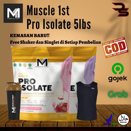 Jual M1 Muscle First Gold Series Pro Isolate 5lbs - Honey Banana - Kota ...