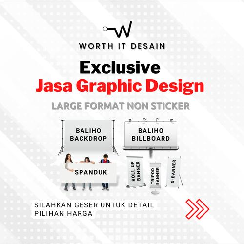 Jual Js Desain Eksklusif Spanduk Banner Baliho Backdrop Large Format ...
