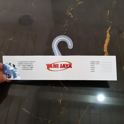 Jual hanger sample kain cetak untuk kebutuhan garment / textile ...