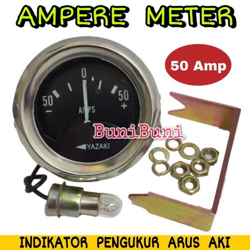 Jual Ampere Meter DC / Pengukur Amper Arus Aki / Ampere Cas Mobil ...