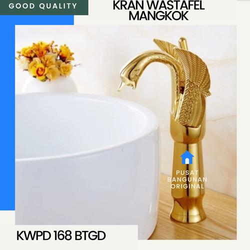 Jual KRAN WASTAFEL MANGKOK CUCI TANGAN MIXER PANAS DINGIN GOLD EMAS ...