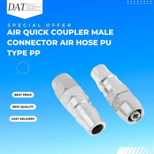 Jual Air Quick Coupler Male Connector Air Hose PU Type PP - 8 x 5 (PP20 ...