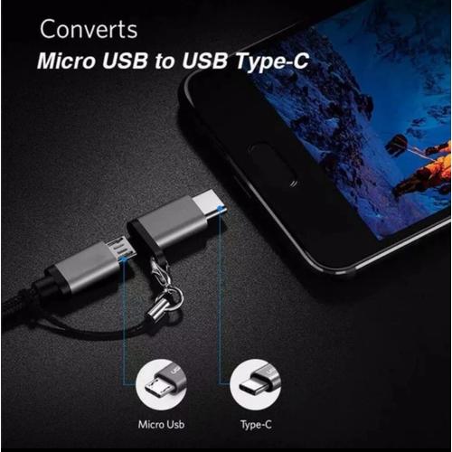 Jual Connector converter micro USB to type C - adaptor micro USB ke ...