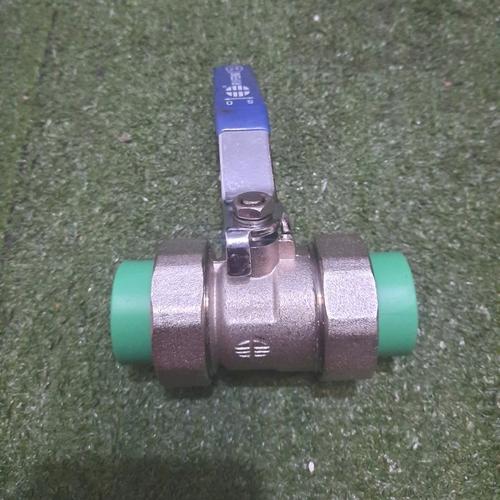 Jual double union ball valve ppr water mur 25mm 3/4 inch RIPENG - Kota ...