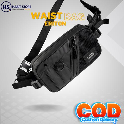 Jual Tas Selempang Waistbag pria Sling Bag Cowok Waterproof Outdoor ...