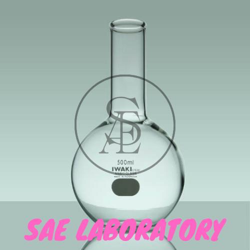 Jual LABU DIDIH / BOILING FLASK DASAR RATA 300mL IWAKI - Kota Bandung ...