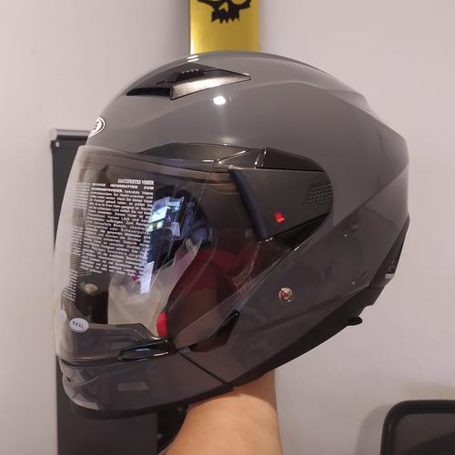 Jual ZEUS HELMET ZS-611C GREY 11C MODULAR HELMET HELM ZEUS ZS 611C - M ...