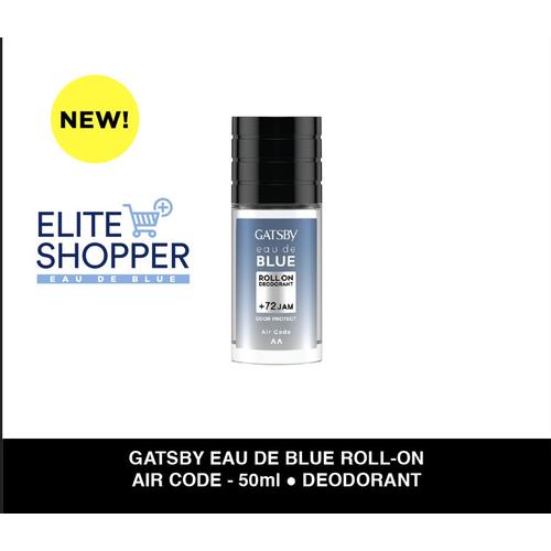 Jual GATSBY Eau De Blue Deodorant Roll On - Air Code 50ml - Kota Tangerang Selatan - zefa__store ...
