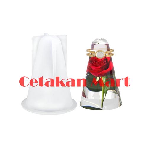 Jual CM Cetakan Silikon Resin Epoxy Craft DIY Round Ring Cone Bulat 8 ...