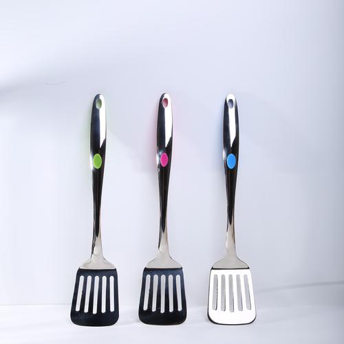 Jual Spatula / Sendok Goreng Lobang / Slotted Turner Sodet - Biru ...