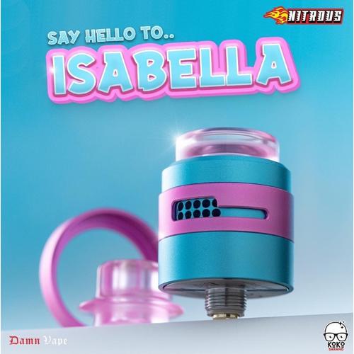 Jual Nitrous DUAL CAP ONLY Isabella RDA 22MM by Sarang Vapers x ...