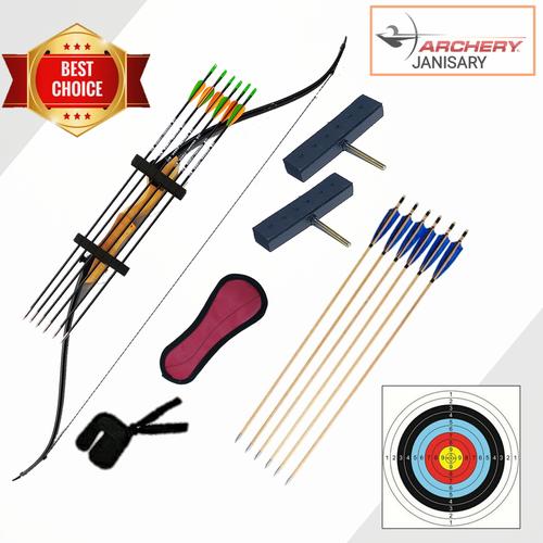 Jual Busur panah anak fullset standar bow arrow rack quiver - Kab ...