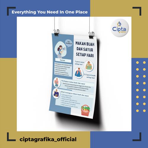 Jual CETAK POSTER ART CARTON 260 GSM - POSTER UK A3 - POSTER CUSTOM ...