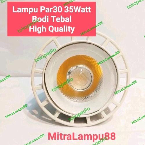 Jual Lampu Sorot Spotlight Led PAR30 35W Par 30 35Watt COB Tebal E27 Ulir - Natural White ...