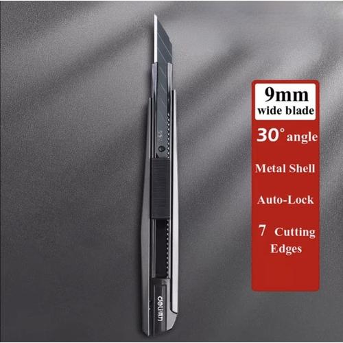 Promo Deli cutter pisau baja hitam SK2 SK5 - Cutter 30° - Jakarta ...