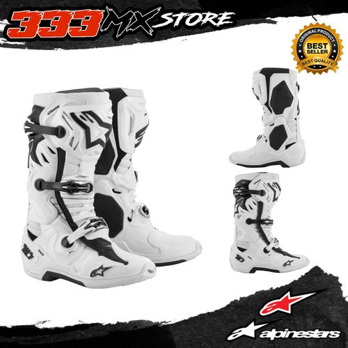 Jual BOOTS ALPINESTARS TECH 10 SUPERVENTED WHITE SEPATU CROSS ...