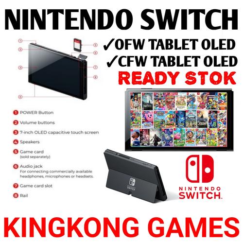 Jual Nintendo Switch Oled Console Switch Oled Tablet - OFW VERSI ...