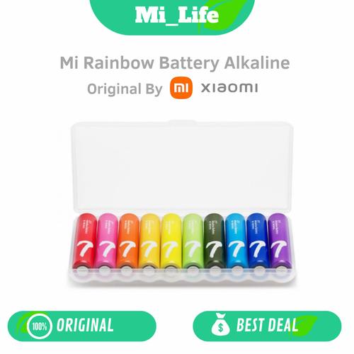 Jual Batre AA / AAA Xiaomi Zi5 - Zi7 Rainbow Alkaline - AAAZi7 - Jakarta Selatan - Marganot ...