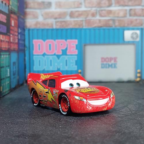 Jual Mattel Disney Cars Road Repair Lightning Mcqueen Loose - Kota ...